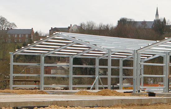 Steelwork Gallery - CC Roofing and Cladding Specialist